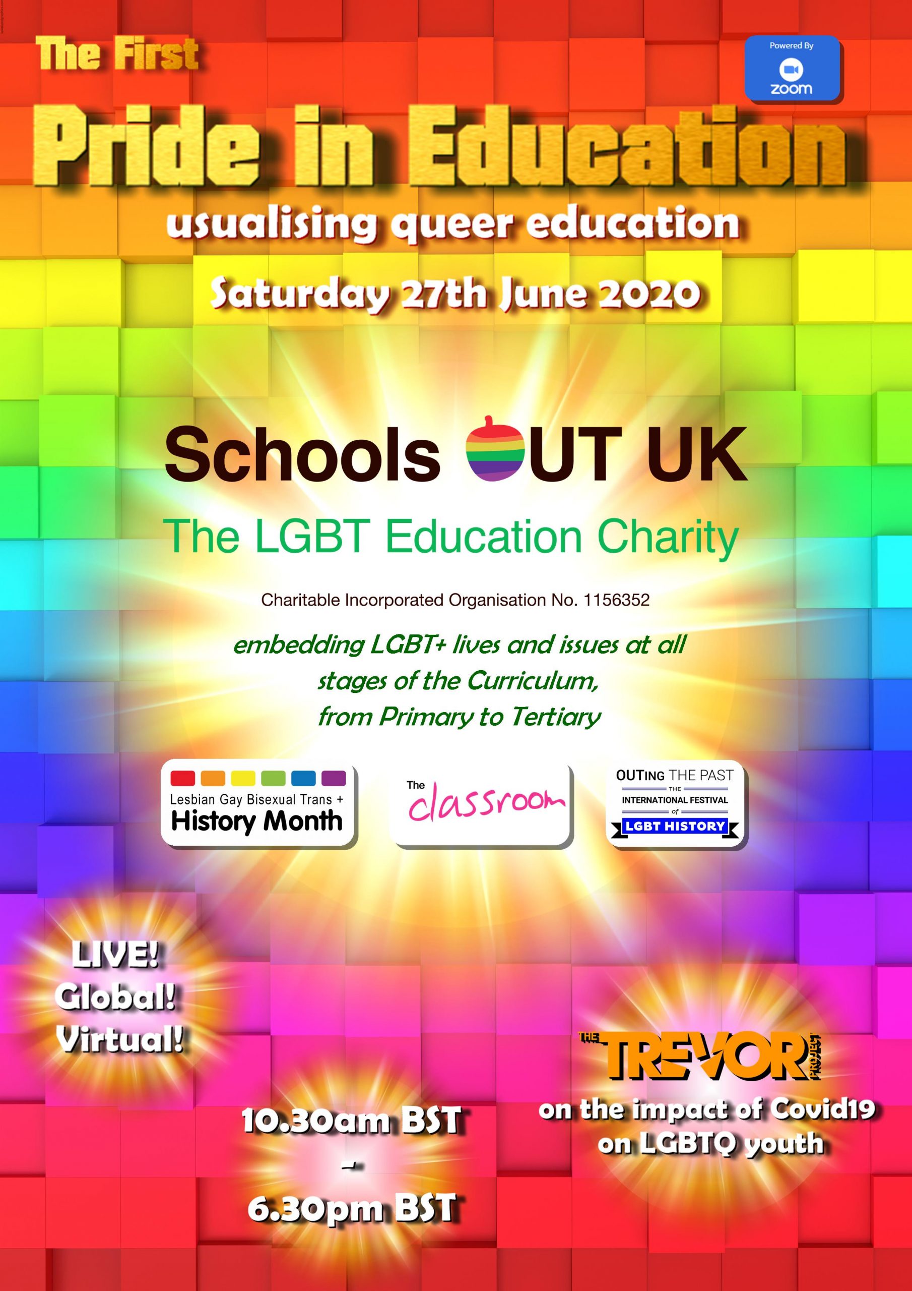 UPDATED 22nd June - Schools OUT UK: #PrideInEducation2020 - LGBT+ ...