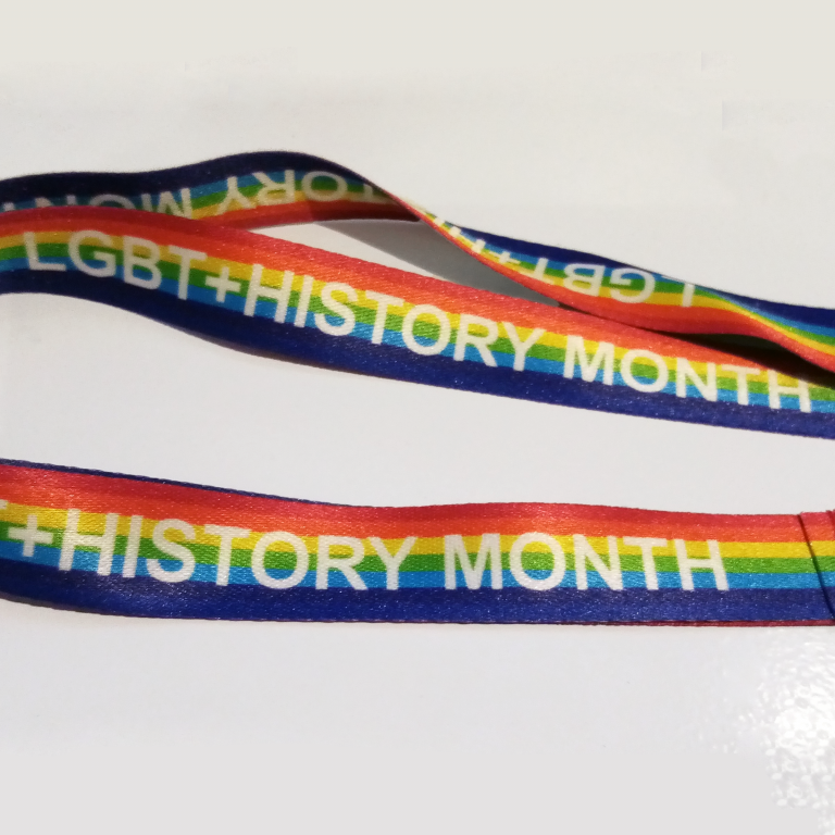 Rainbow Lanyard - LGBT+ History Month